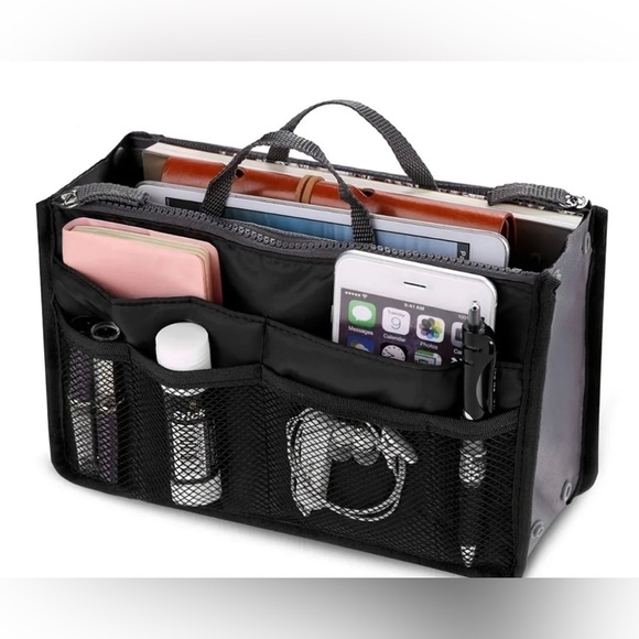 Accessories | Nwot Pink Ultimate Organizer With Multiple Pockets | Poshmark